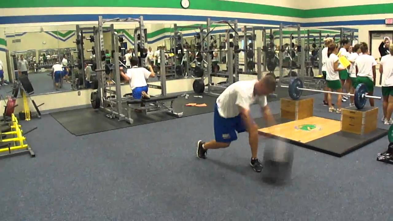 Medicine Ball Overhead Slam Variation - YouTube