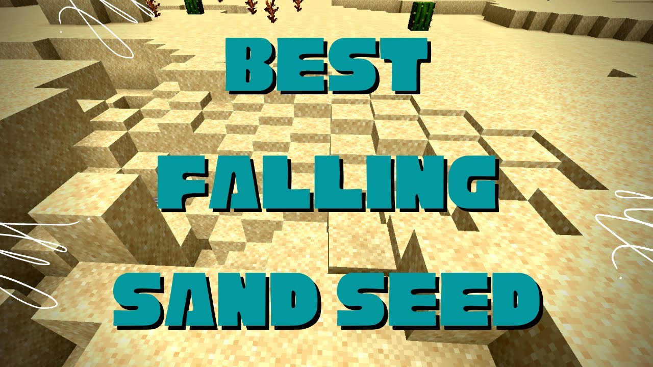 Best Falling Sand Minecraft Seeds - YouTube