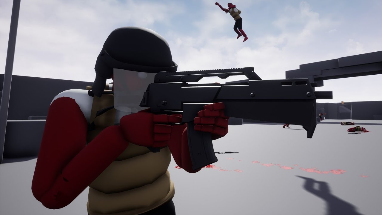 Sandbox Battles with Active Ragdoll Physics - Manta's Warbox NPC Wars ...