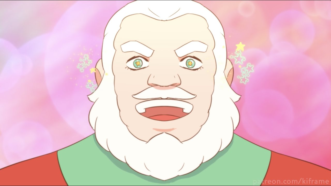 Magical (girl) Santa transformation - YouTube