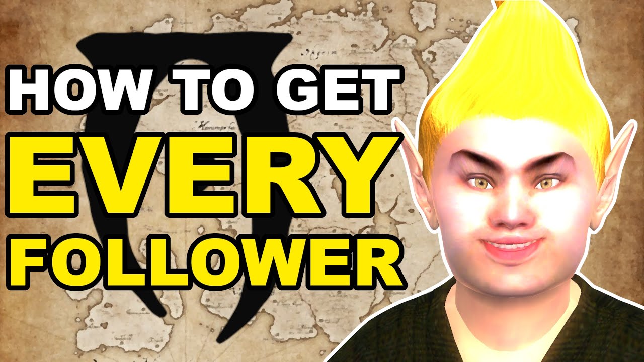 How to Get EVERY FOLLOWER in Oblivion [Elder Scrolls Guide] - YouTube