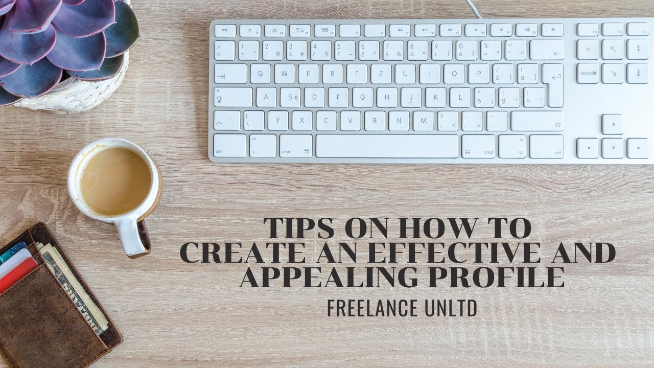 Create an EFFECTIVE and APPEALING profile! - YouTube
