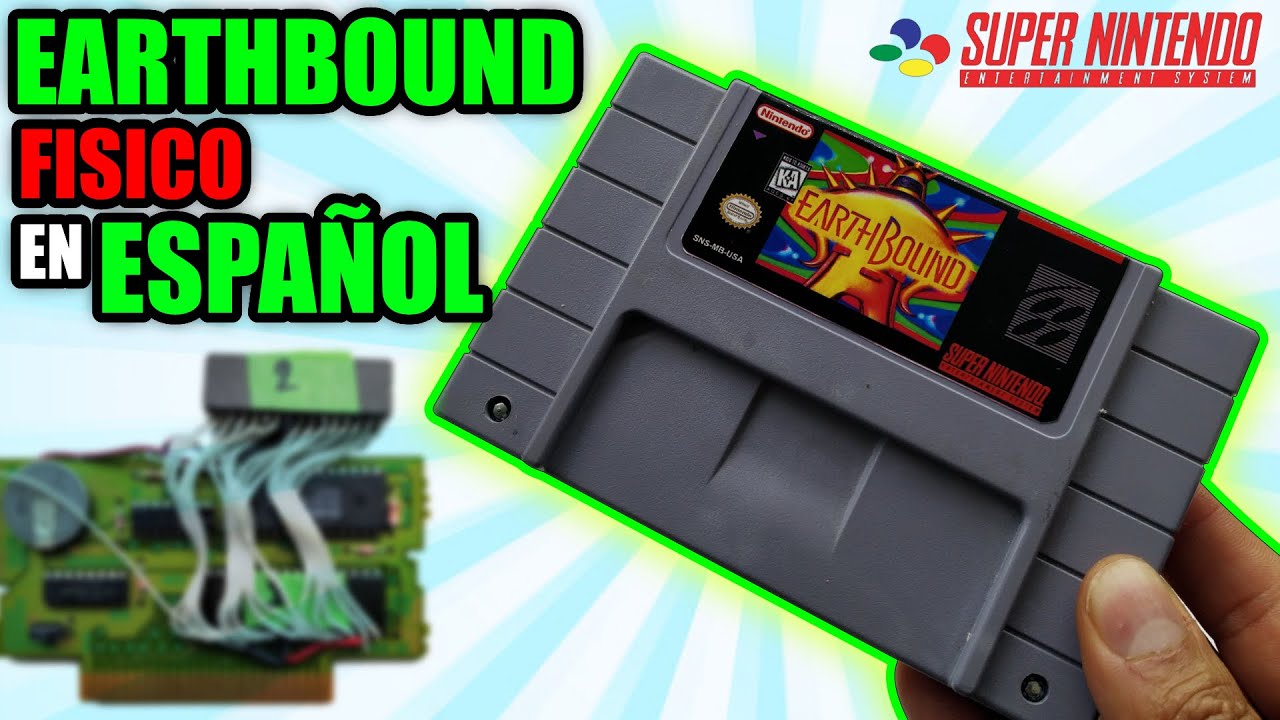 HICE MI PROPIO REPRO DE: EARTHBOUND EN ESPAÑOL - YouTube