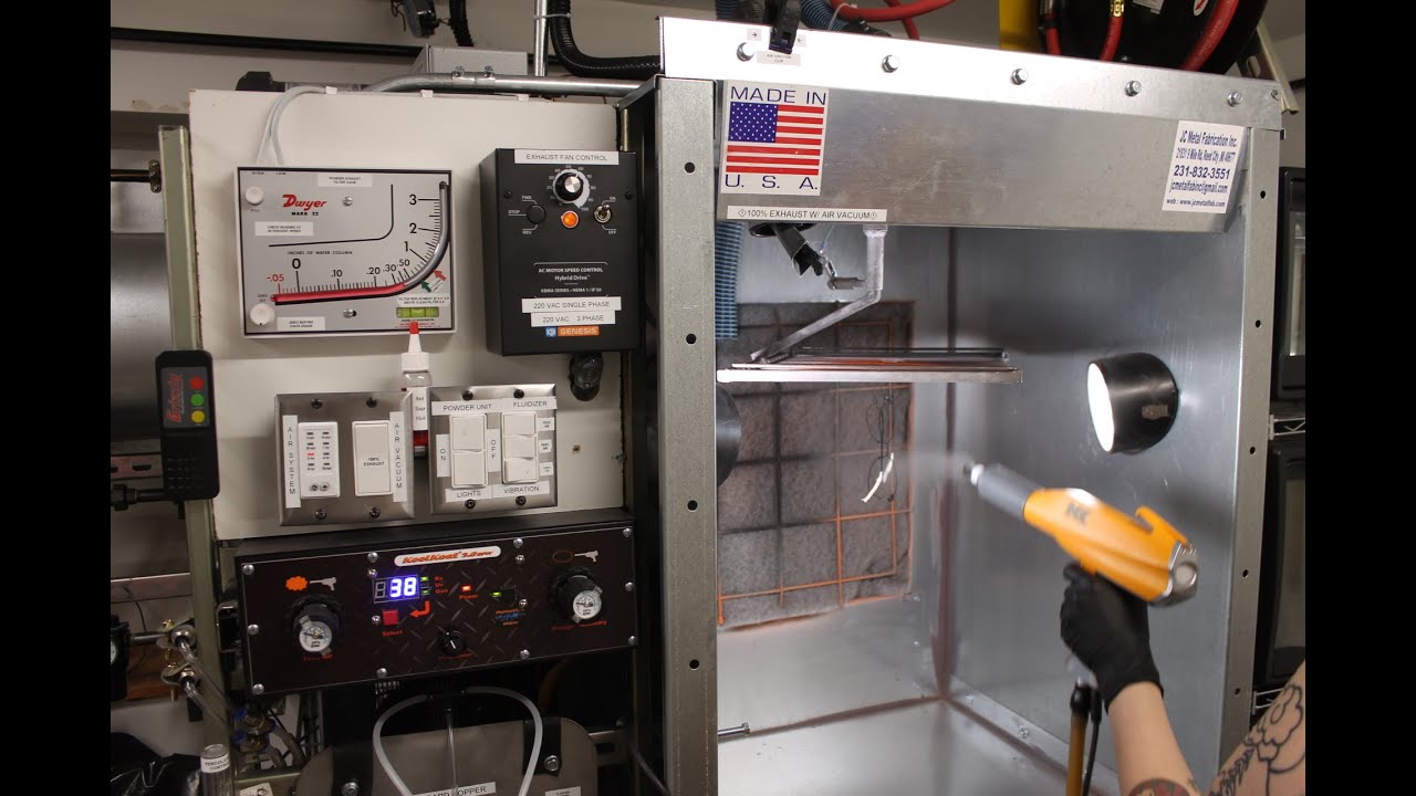 Our New Eyeglass Powder Coating Equipment Installation 2020 - YouTube