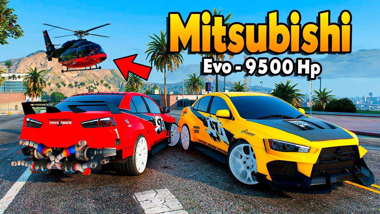 PROBANDO Mitsubishi - EVO Más Rápido del MUNDO! Gta Rp - YouTube