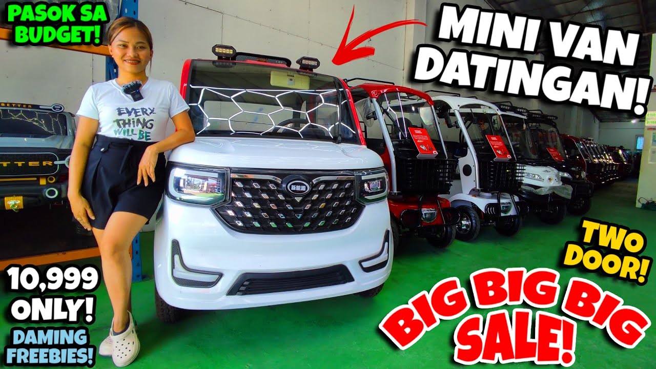 DITO NANGGAGALING YUNG MGA MURANG E-BIKE SA METRO MANILA! MINI VAN E ...