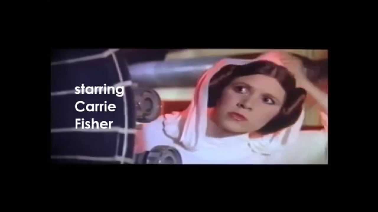 Star Wars, Space 1999 intro style - YouTube