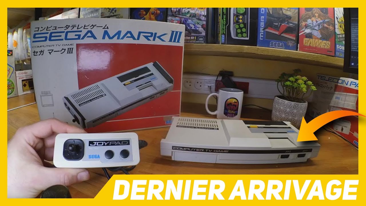 Arrivage SEGA MARK 3 : la MASTER SYSTEM côté Japon ! - YouTube