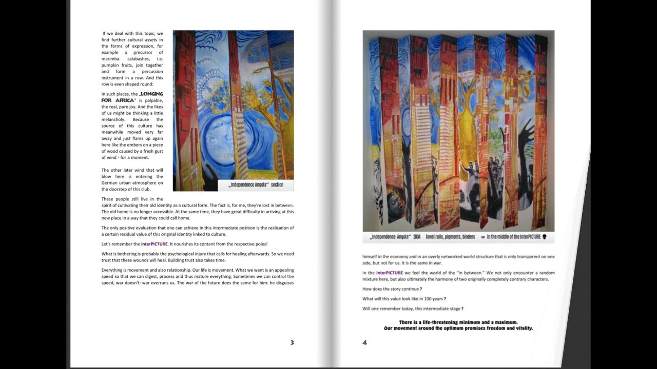 Preview of the eBOOK of visual art "Longing for Africa" - YouTube