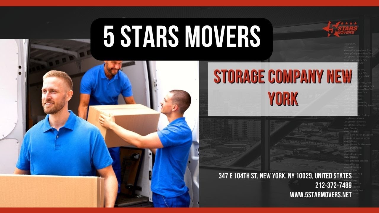 Storage Company New York | 5 Stars Movers NYC | www.5starmovers.net ...