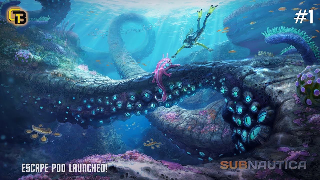 Subnautica #EP1 - Escape Pod Launched! - YouTube