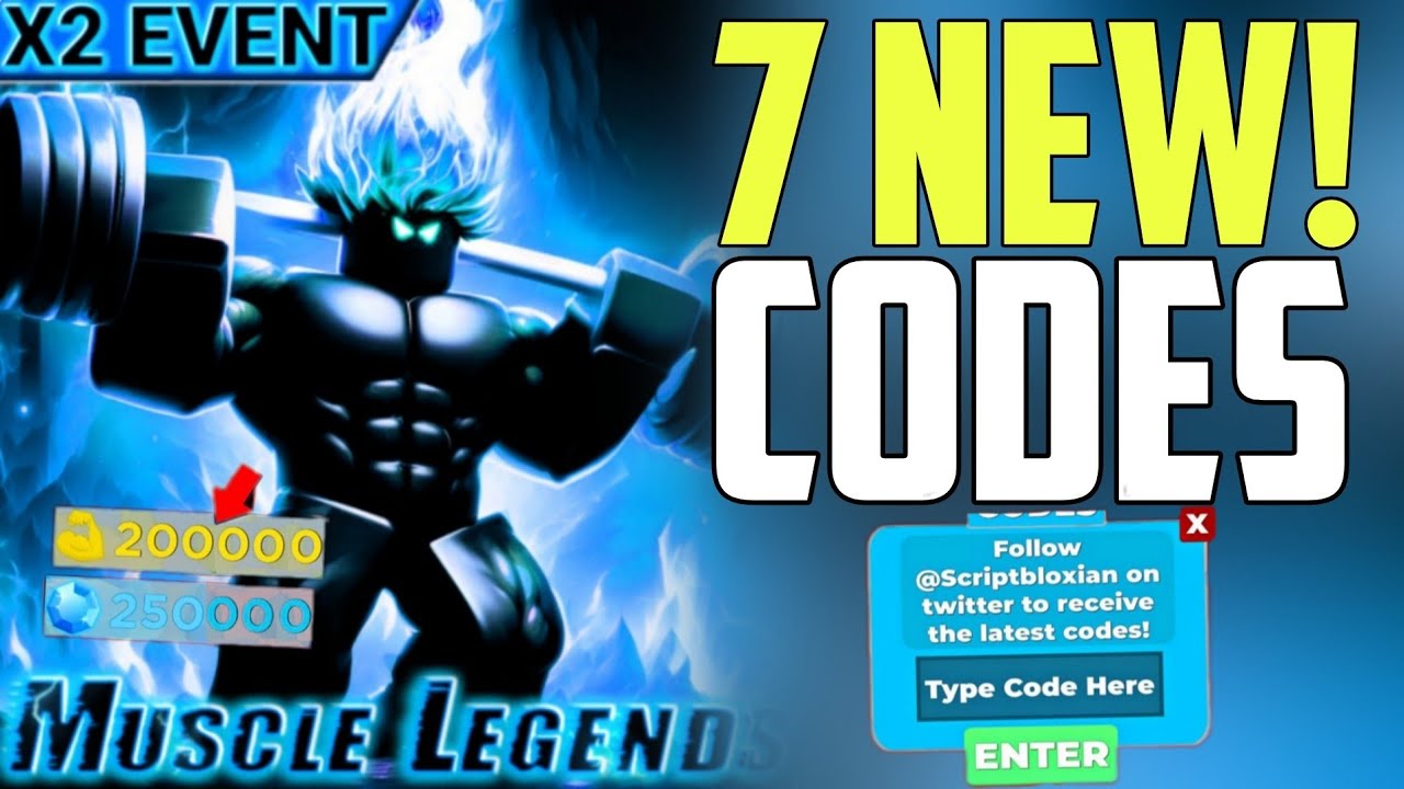 ️NEW!! Codes ️ ALL WORKING CODES FOR MUSCLE LEGENDS IN 2024! ROBLOX ...