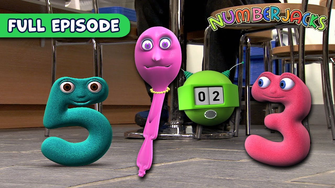 Time Trouble | Season 1, Episode 37 | Numberjacks FULL Episode - YouTube