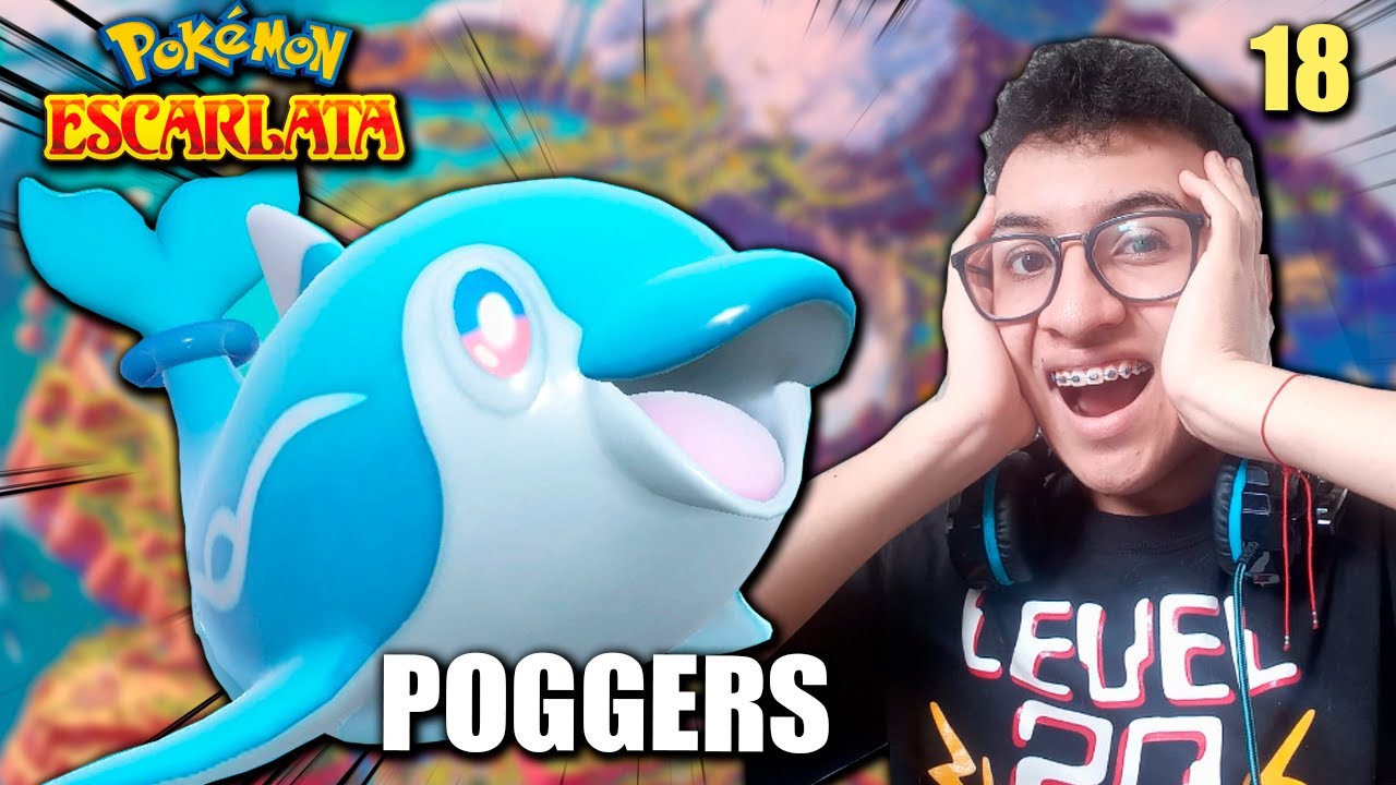 EL POKÉMON DELFÍN - Pokémon Escarlata #18 | Escarlata y Purpura - YouTube