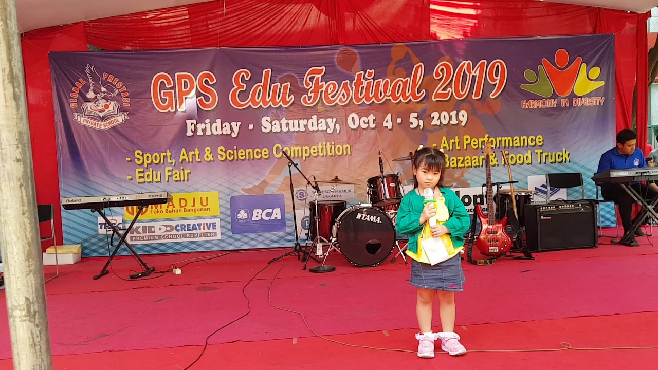 First competition singing - YouTube