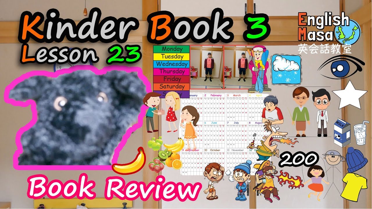 Kinder Book 3 Lesson 23 Book 3 Review - YouTube