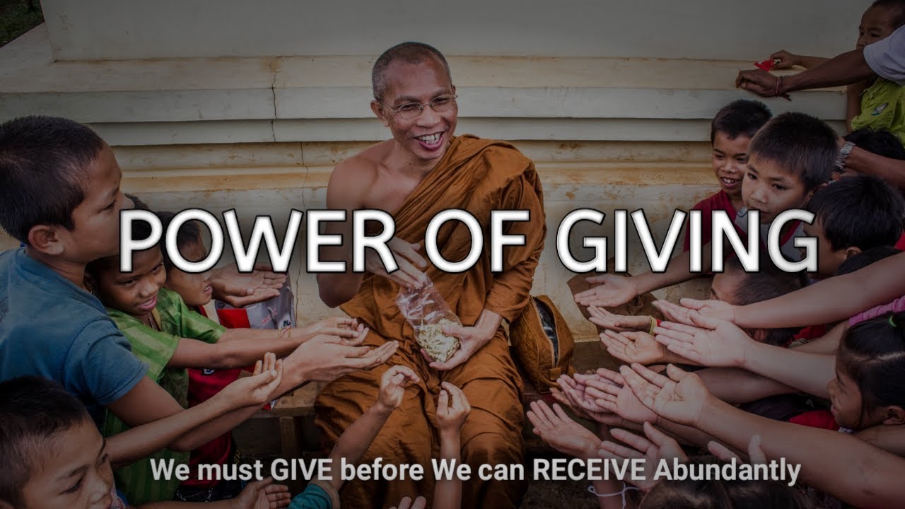 Power of GIVING - We must GIVE before We can RECEIVE Abundantly - YouTube