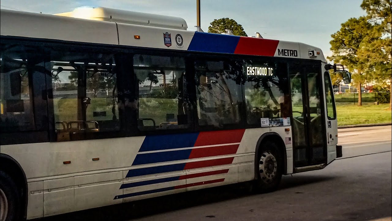 Houston Tx, Houston Metro Buses In Action At Mission Bend Park And Ride ...