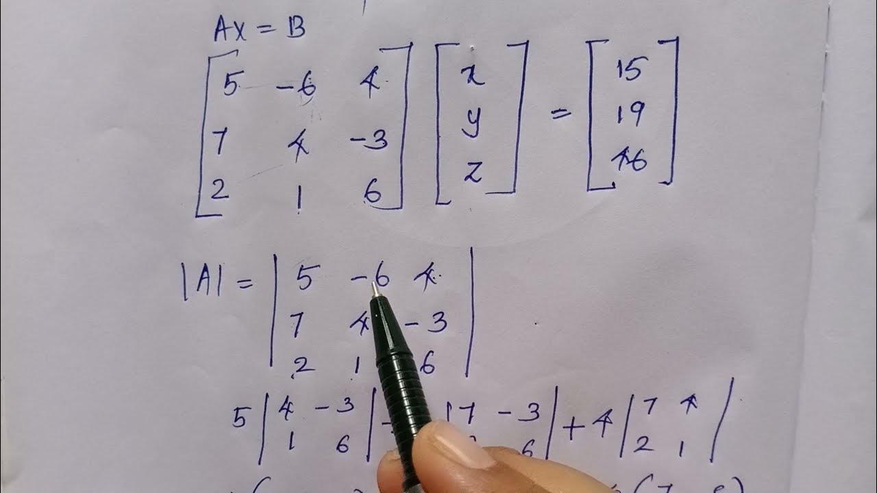 Matrix Inverse Method|chapter2|Matrix Algebra|problem and solution|3sem ...