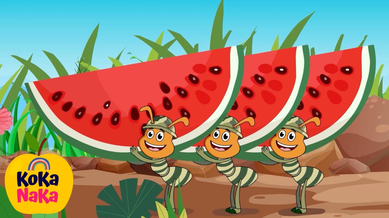 Ants go marching | Kids Song | KoKa NaKa Nursery Rhymes & Kids Songs ...