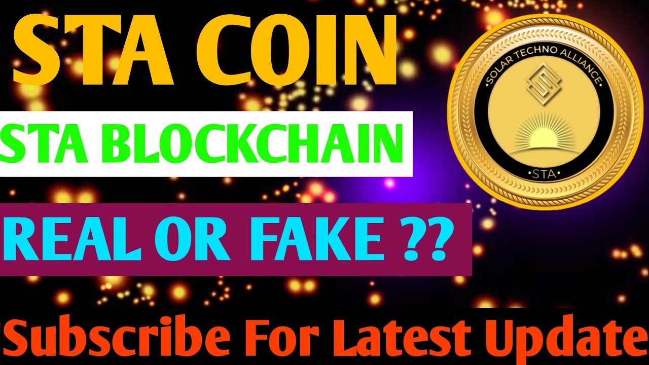 💲STA Token Blockchain News 📈 || STA Token New News || #viral #sta # ...