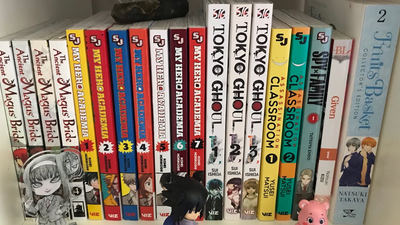 Small Manga Collection! - YouTube