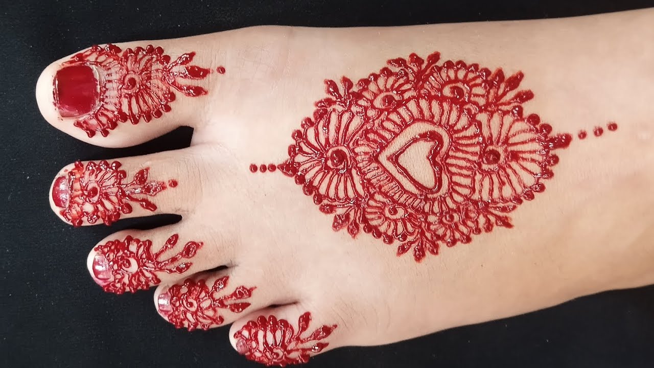 Mehedir design for legs# Easy and beautiful mehedir design#vairalvideo ...