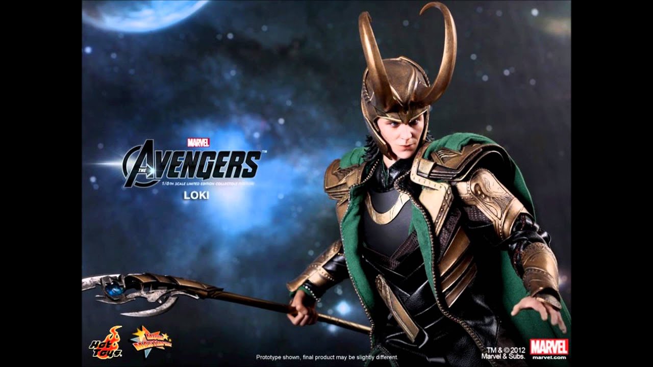 HOT TOYS AVENGERS 12 INCH LOKI ACTION FIGURE REVEALED!.wmv - YouTube