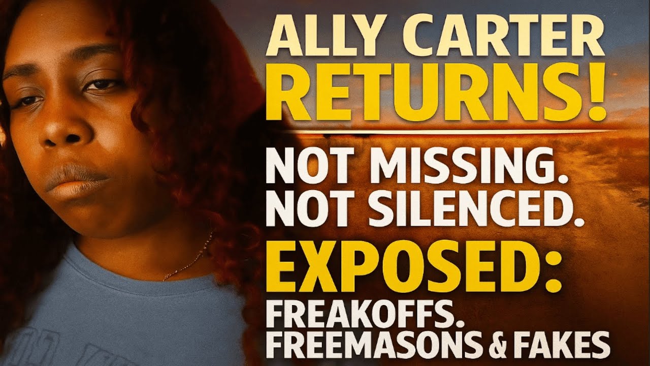 Ally Carter Speaks Out: Diddy, Freemasons, & the Trap House Truth ...