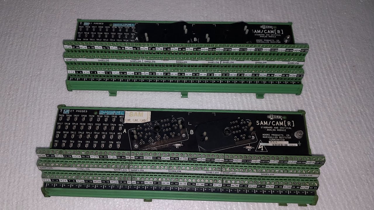 MOORE SAM/CAM[R] SAM NIO ROI SO3 STANDARD AND CRITICAL ANALOG MODULE ...