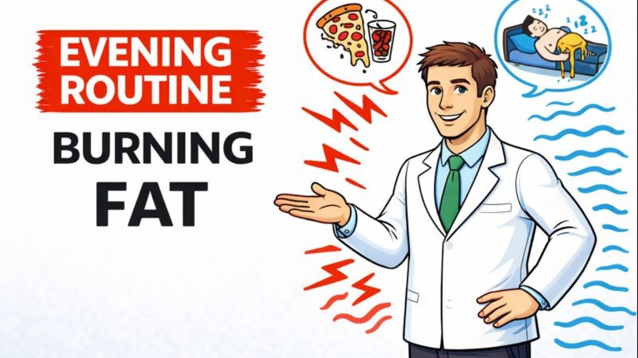 Force Your Body to Burn Visceral Fat Overnight (Evening Routine ...