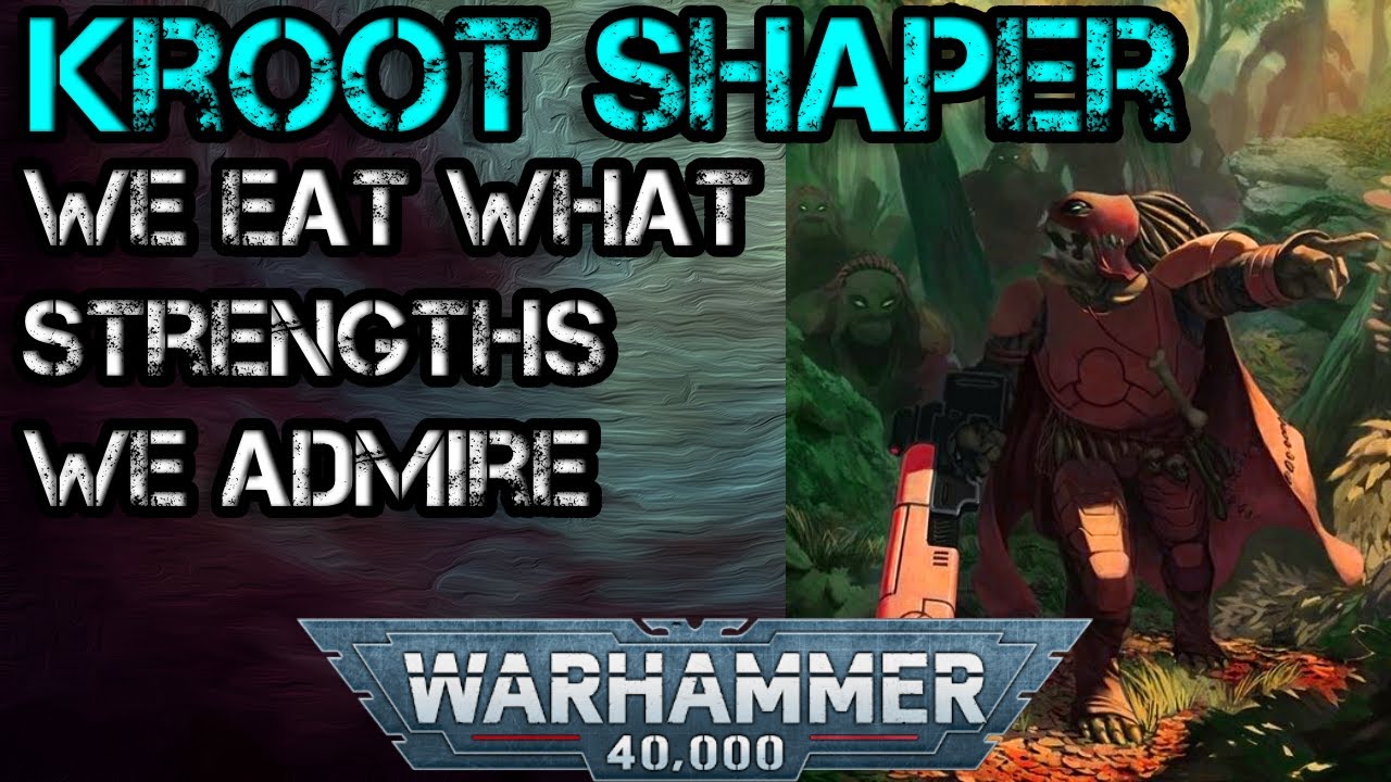 Kroot Shaper We Eat What Strengths We Admire | 40K Narration - YouTube