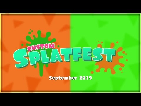 NEW Custom Splatfest for YOU to Play In! - September 2019 (Splatoon 2 ...