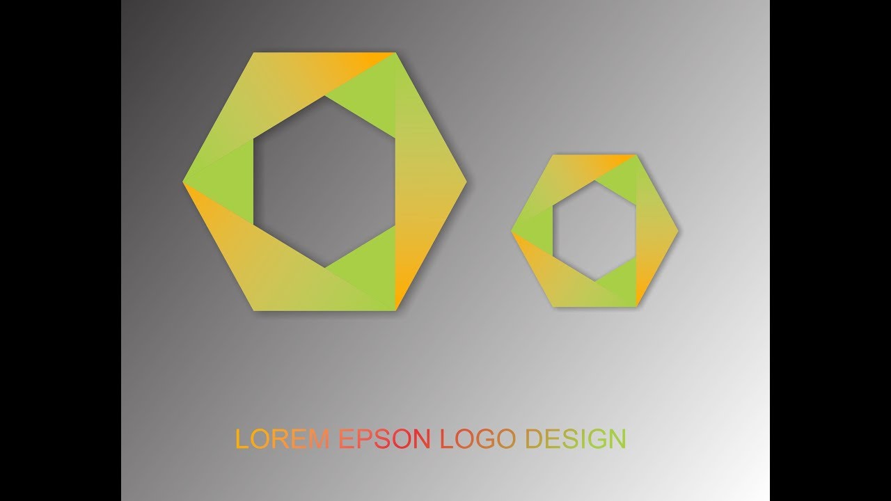 HOW TO MAKE POLYGON LOGO DESIGNS # 1 COREL DRAW X7 - YouTube