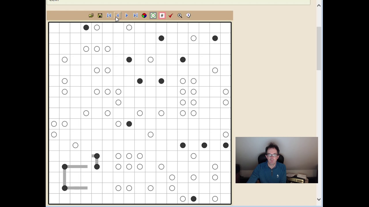 How To Solve A Masyu Puzzle - YouTube