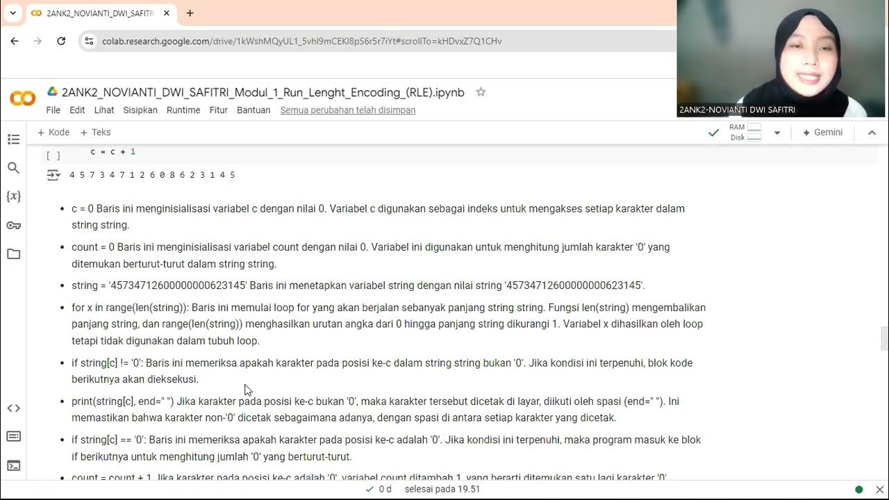 [ MODUL 1 - RUN LENGTH ENCODE ] - YouTube