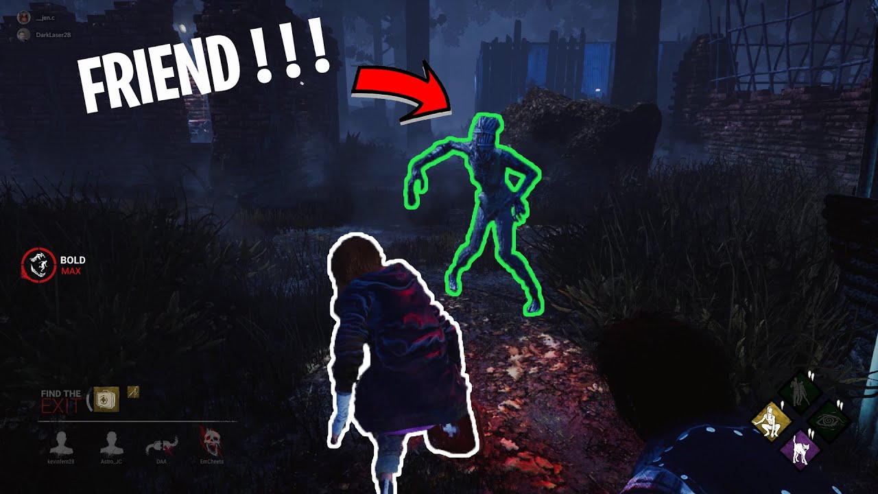 Friends With The Killer!!! - Dead by Daylight - YouTube