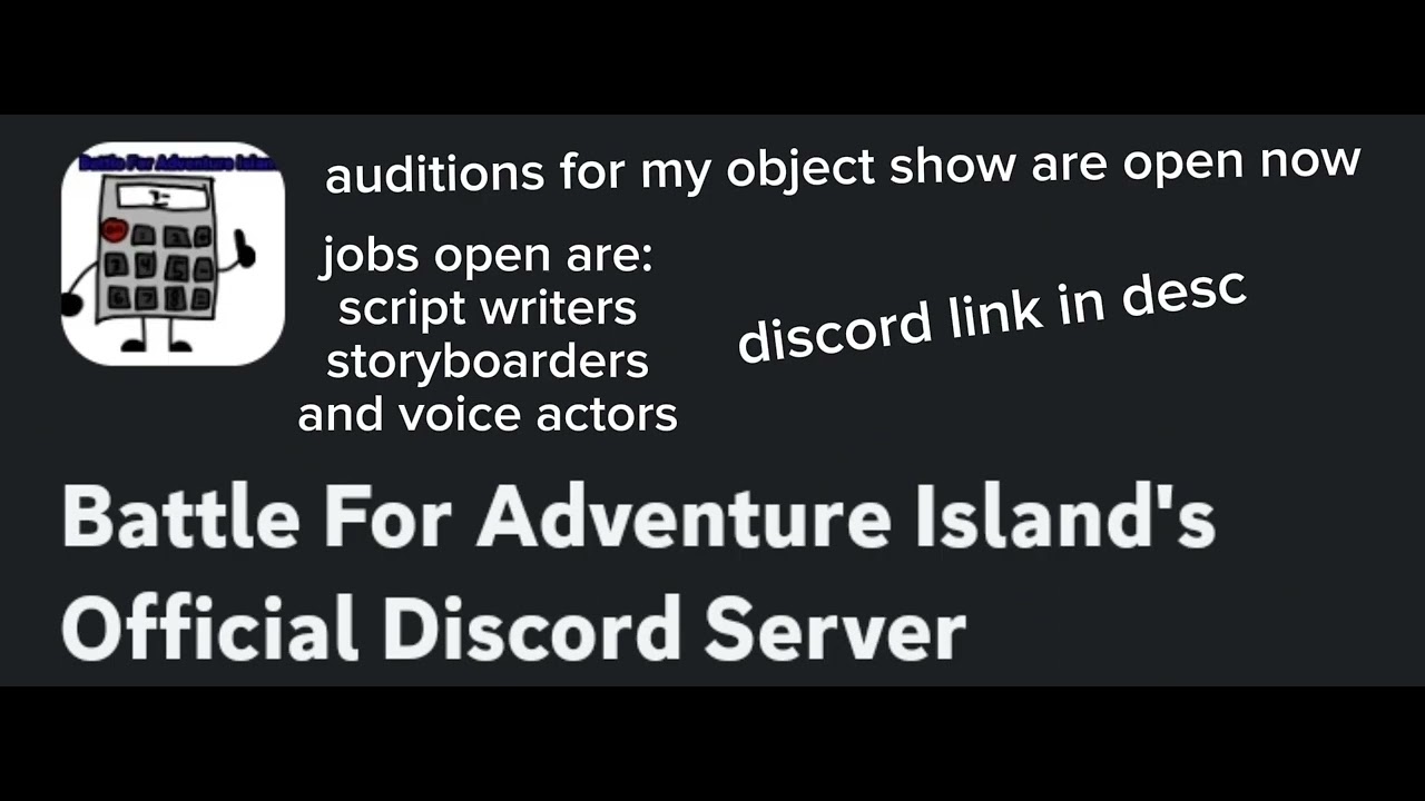 (AUDITIONS OPEN) auditions for my object show - YouTube