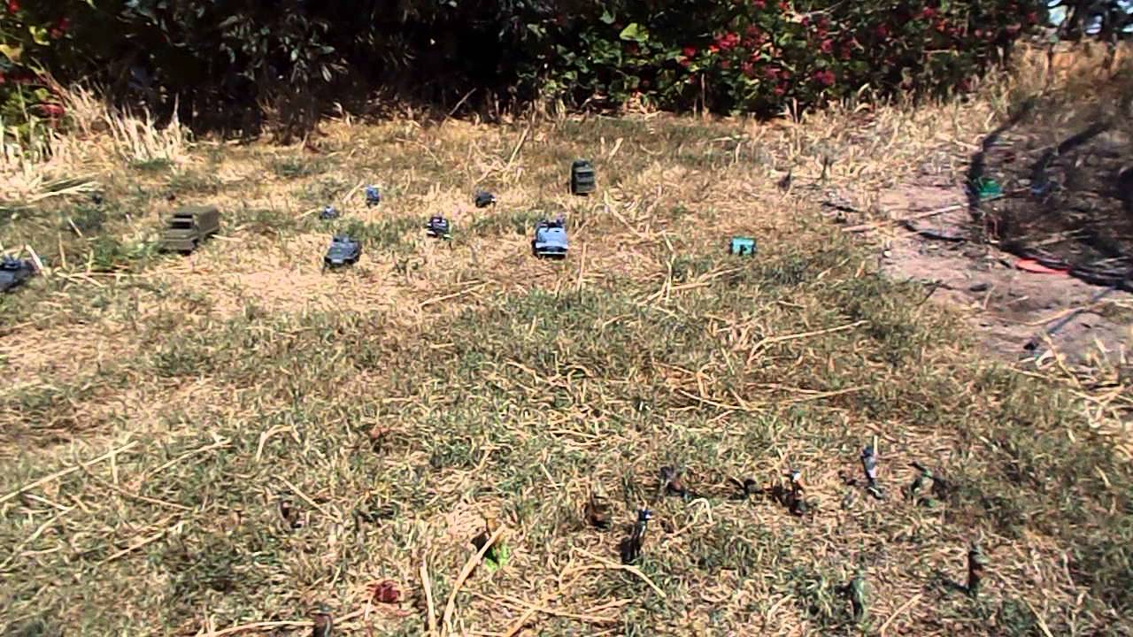 toy soldiers WW2 Dunkirk rearguard - YouTube