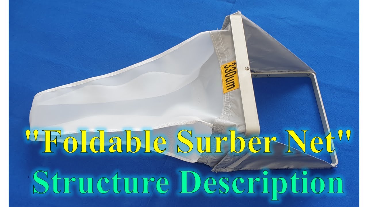 Foldable Surber Net" Structure Description - YouTube