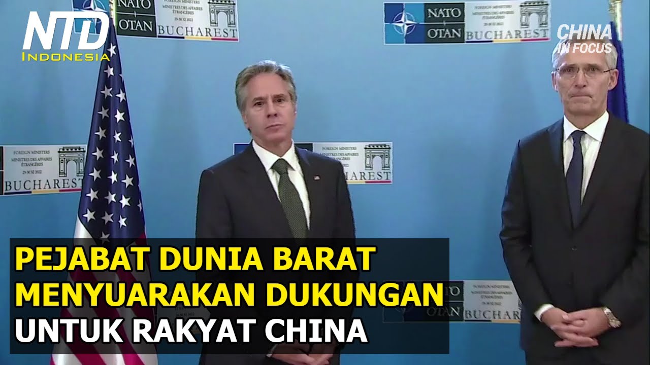 Pemimpin Dunia Barat Menyuarakan Dukungan untuk Rakyat China - YouTube