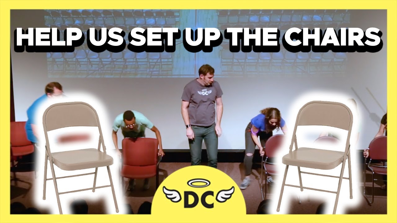 Help Us Set Up the Chairs - YouTube