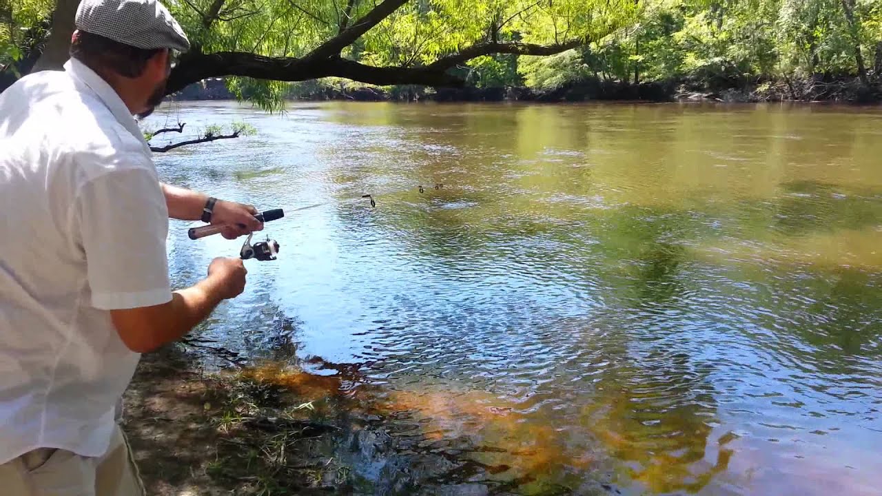 Reelin' in a South Carolina gar - Part 1 - YouTube