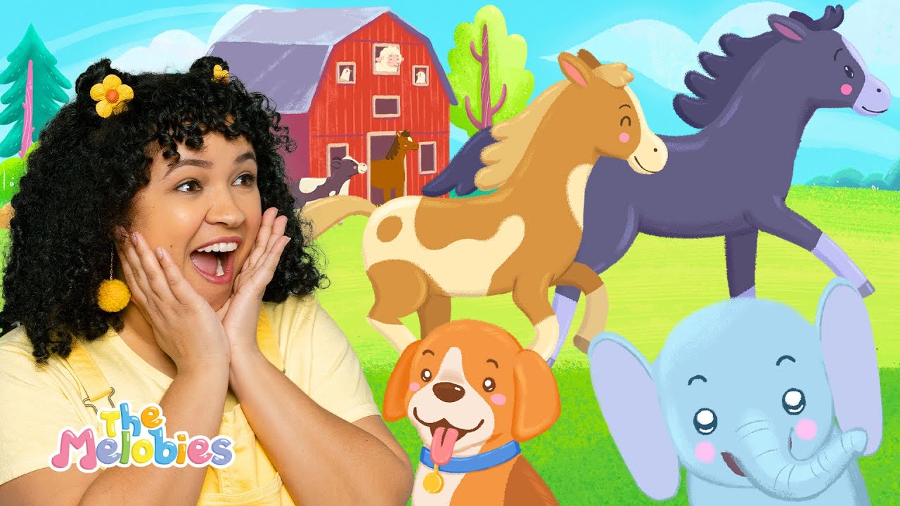 Sing Along with Baby Elephant and other Farm Animals - YouTube
