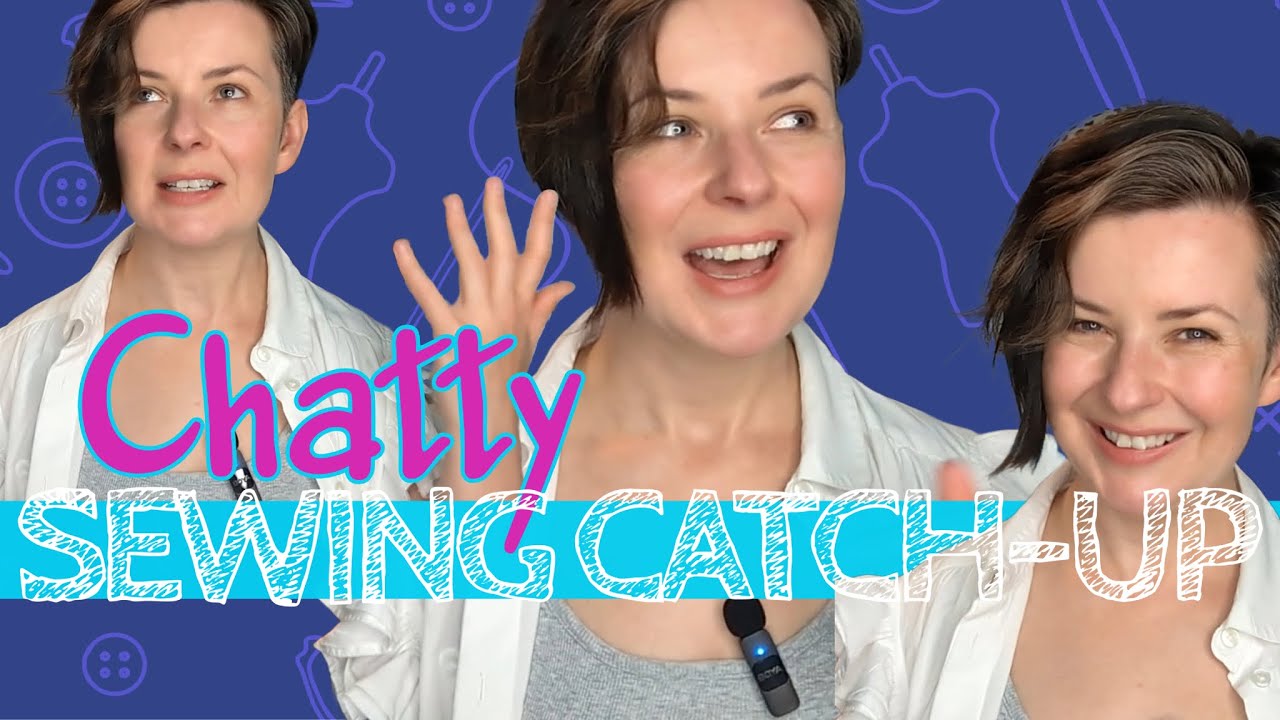 What's on my sewing table and in my sewing brain right now! - YouTube