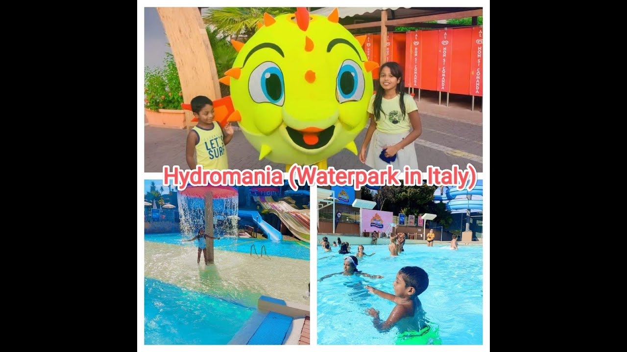 Hydromania Tour..🤟ইতালির waterpark গুলো কেমন হয় !#italy # ...