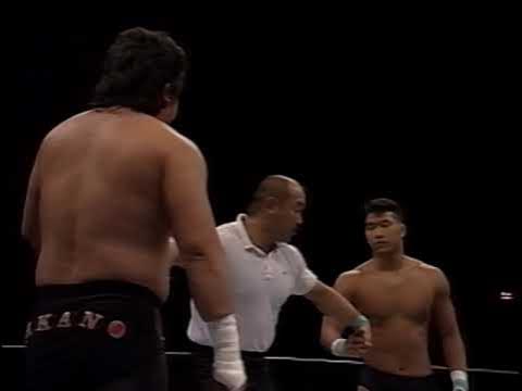 Tatsuo Nakano vs Masahito Kakihara (Union of Professional Wrestling Force International 9-21-92 ...