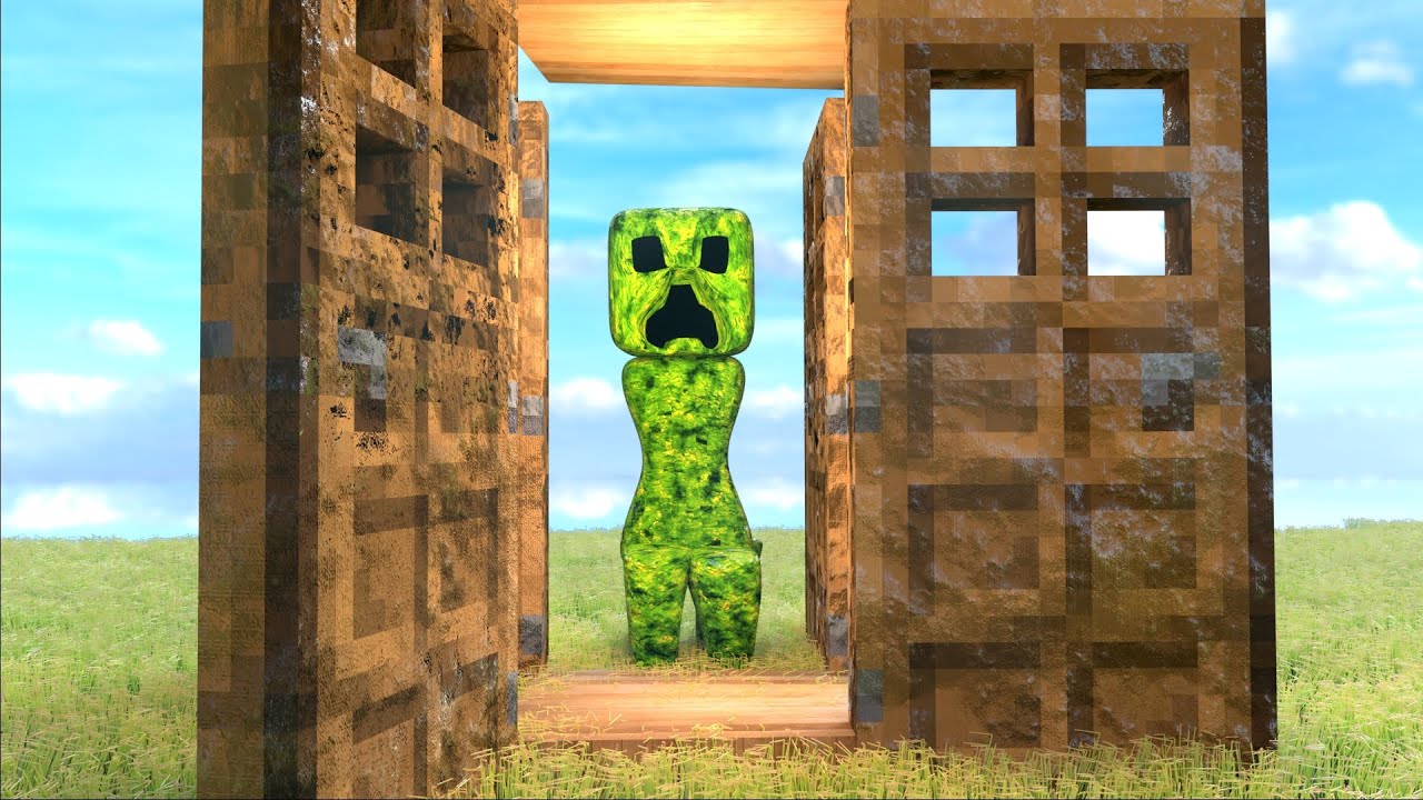 Minecraft Evil Creeper 3 #Shorts - YouTube