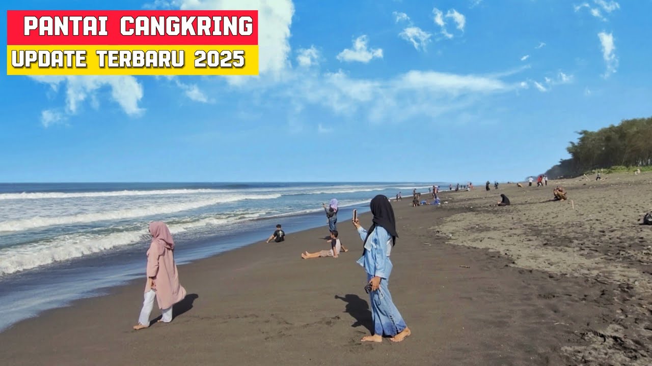 Wisata Pantai Cangkring update kondisi terbaru 2025 - YouTube