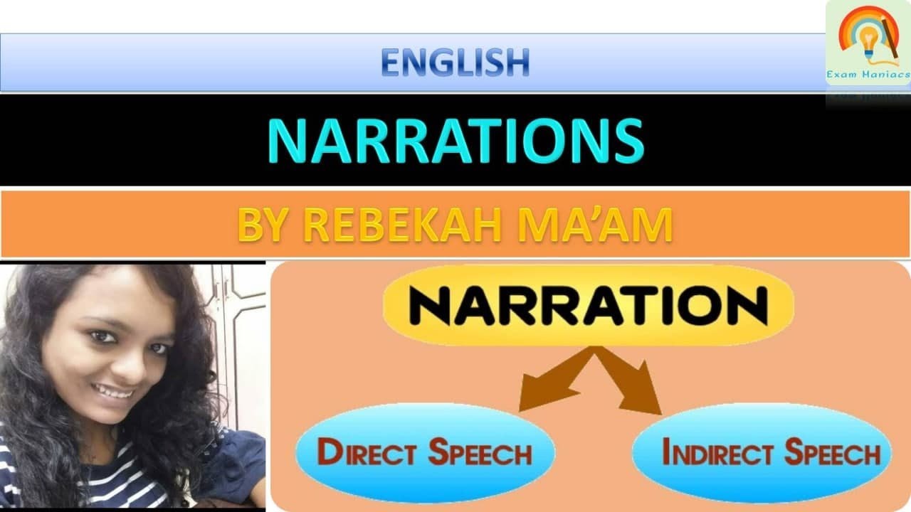 |English| Narration by Rebekah Ma'am| - YouTube
